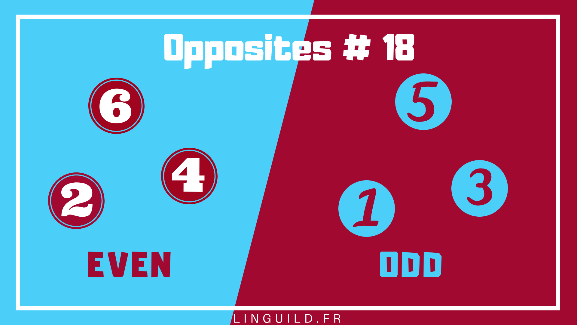 Apprendre les contraires en anglais avec ces 30 fiches de vocabulaire ...